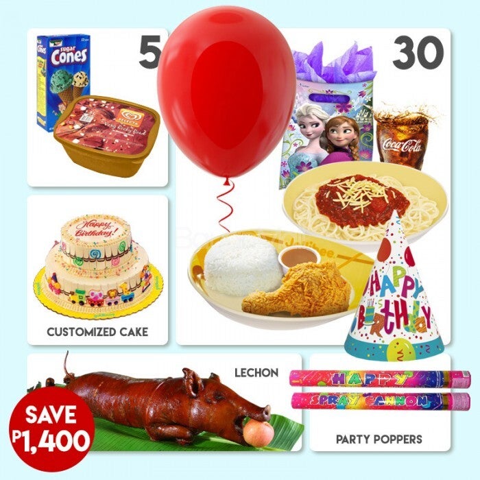 Children's Party Package 2 (30 Pax) | Bayan Mall PH